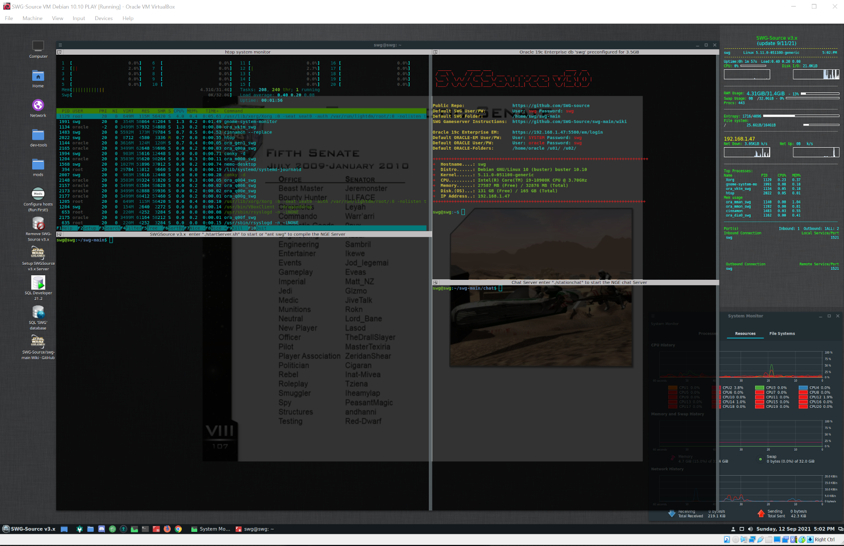 DOWNLOAD Debian 10.10 "BUSTER" SWG-Source VM